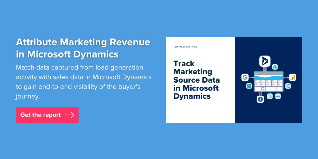 Unlock Marketing Source Data In Microsoft Dynamics Ruler Analytics