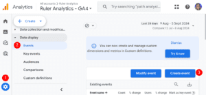 Complete Guide to Events in Google Analytics 4 - Ruler Analytics