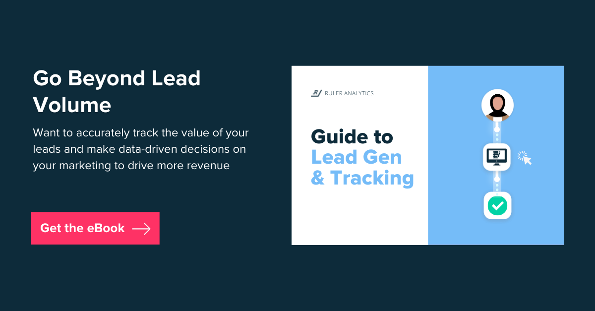 Cost per Lead: Is Your Marketing Effective? - Ruler Analytics