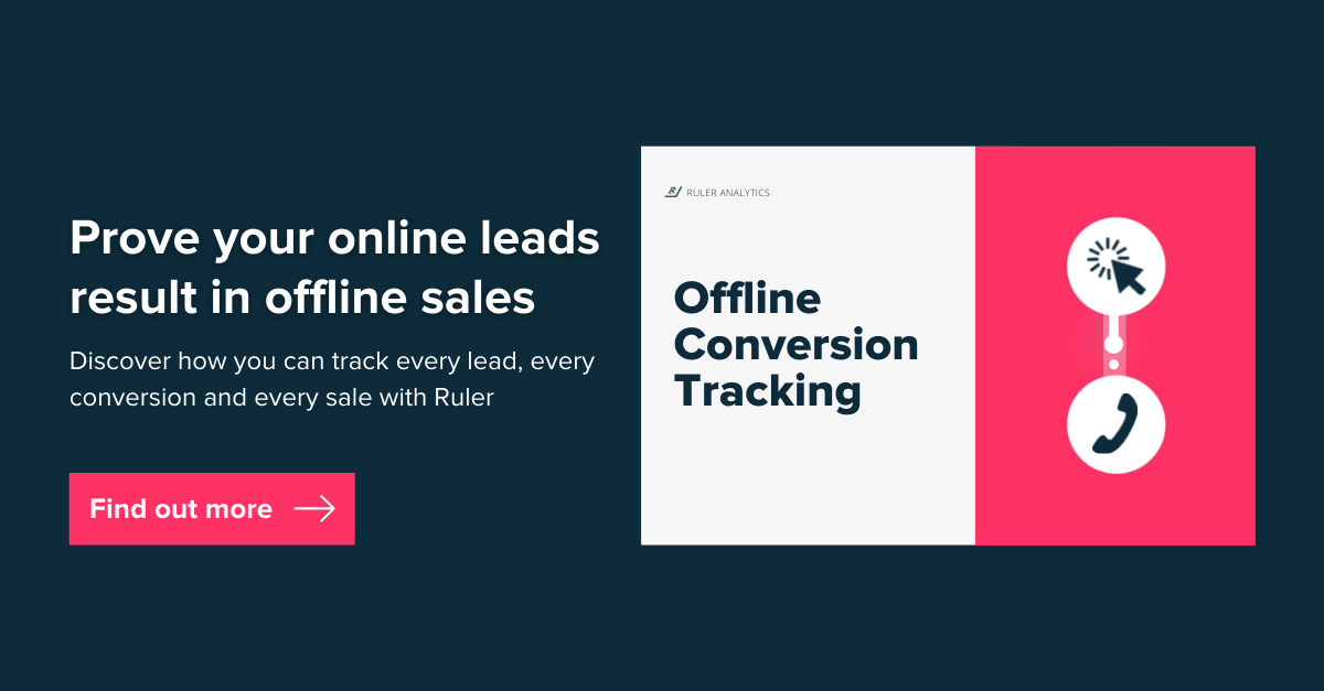Offline Conversions A Complete Guide Ruler Analytics